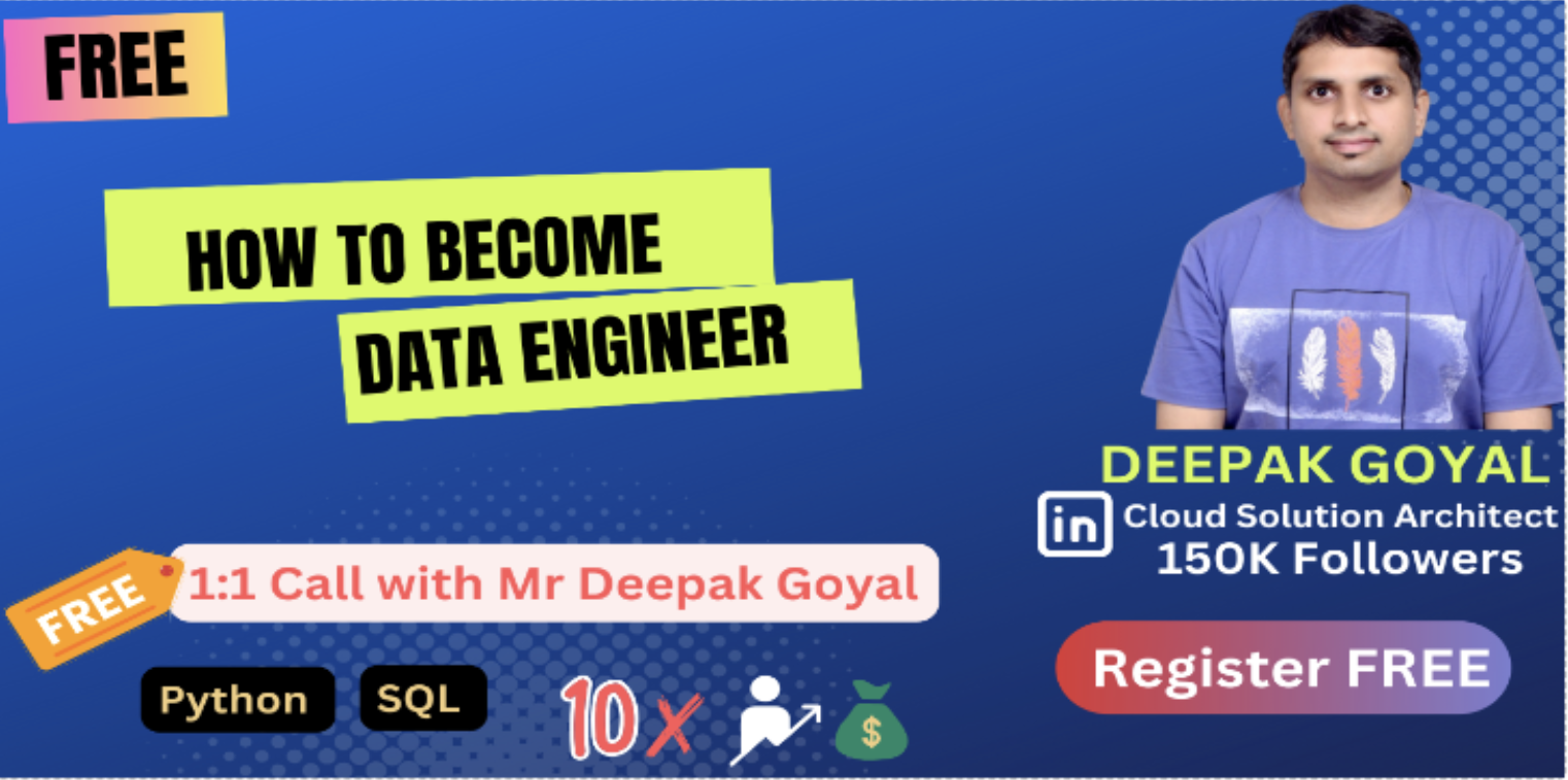 1: 1 Call with Mr. Deepak Goyal for Azure Data Engineering